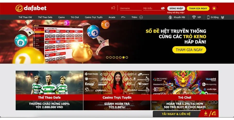 Khám phá kho giải trí đỉnh cao tại DAFABET